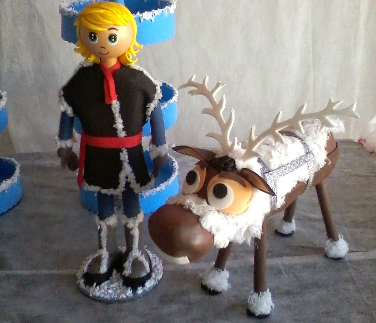 PAULART'S: FOFUCHO EM E.V.A KRISTOFF E A RENA SVEN DA FROZEN
